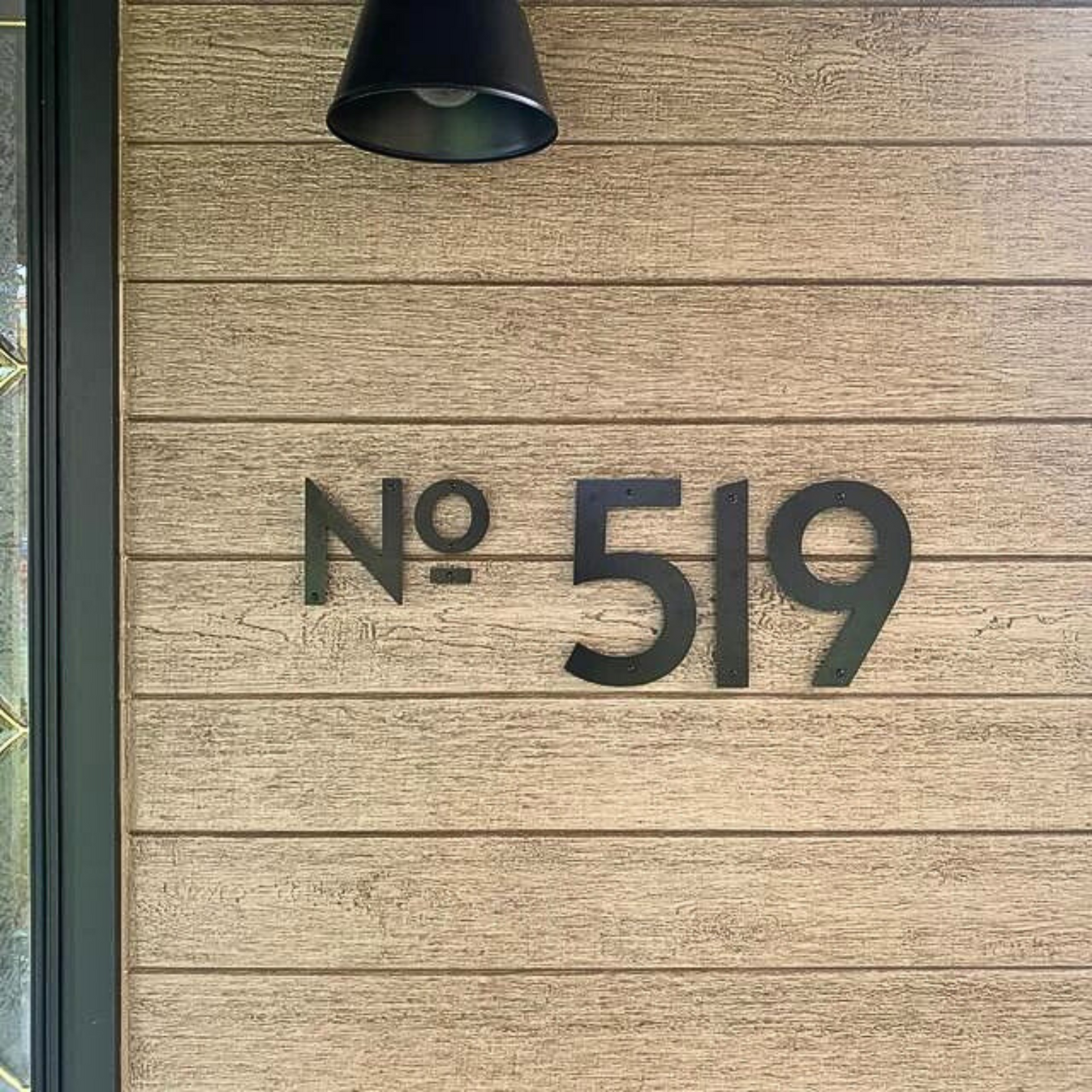 CLASSIC MODERN House No. letters for address sign – LETTERCUT