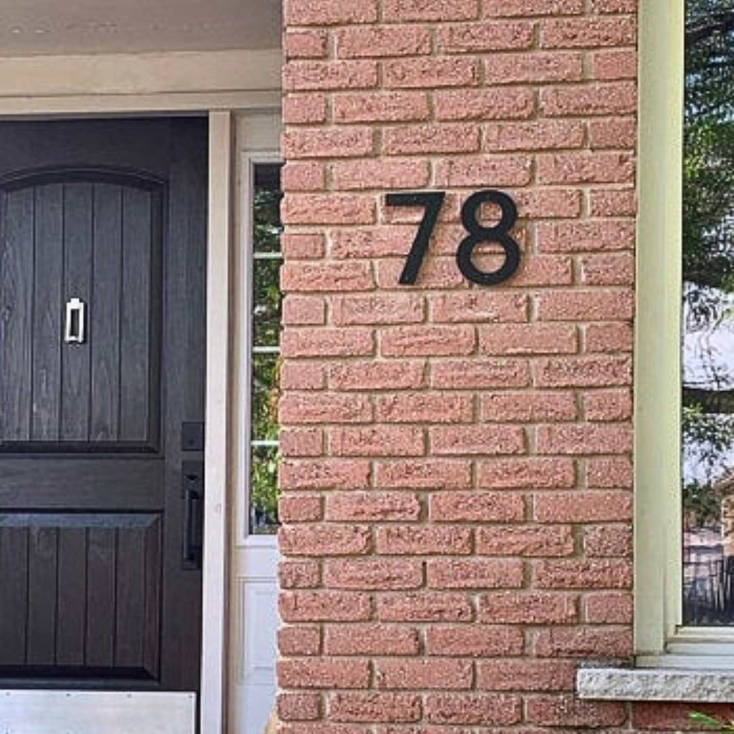 8 inch CLASSIC MODERN House numbers and letters – LETTERCUT