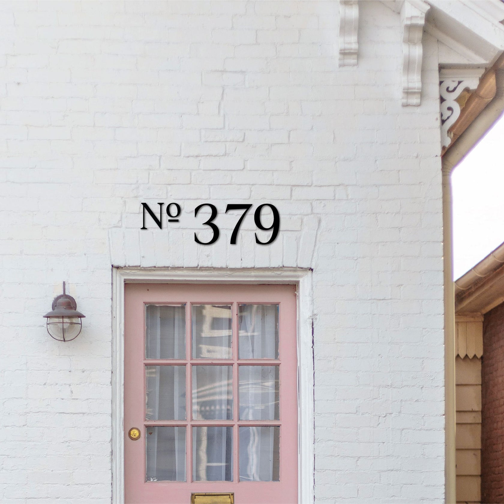 ROMAN SERIF House No. letters for address signs and plaques – LETTERCUT
